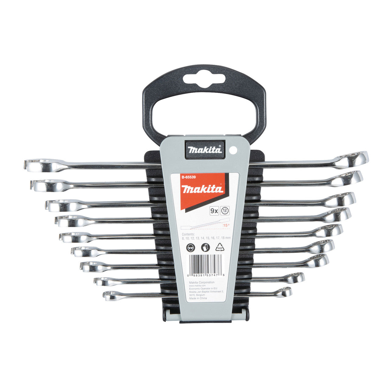 Makita B-65539 Combination Spanner Set (9 Piece) – ToolShop Ltd