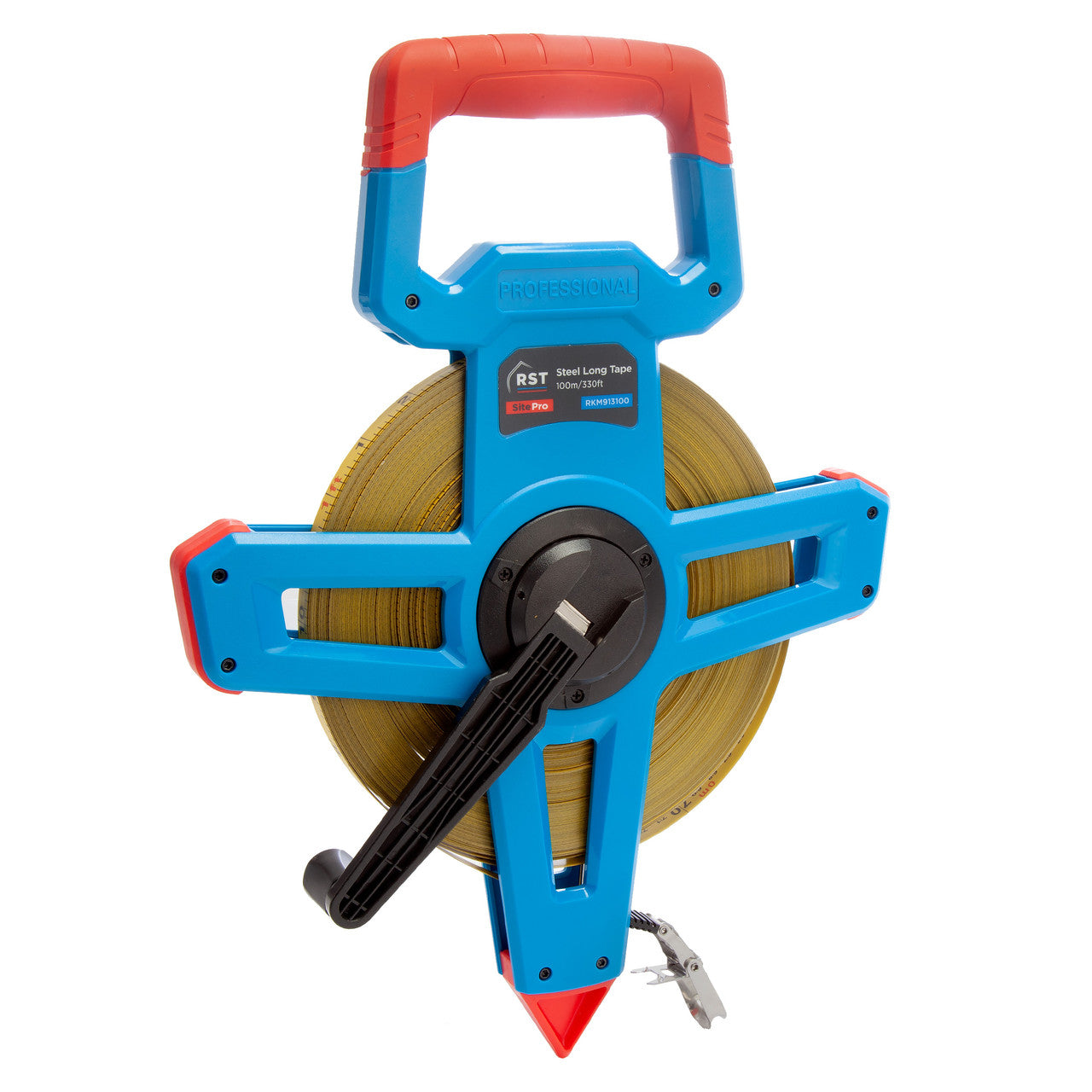 RST RKM913100 Metric/Imperial Steel Open Framed Tape Measure 100m – ToolShop Ltd