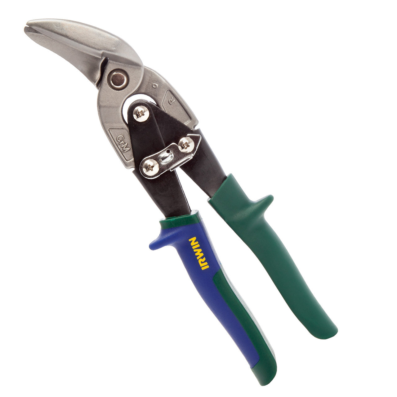 Irwin 10504316N Offset Snips 20SR Straight, Angles & Right Curves 9 In ...