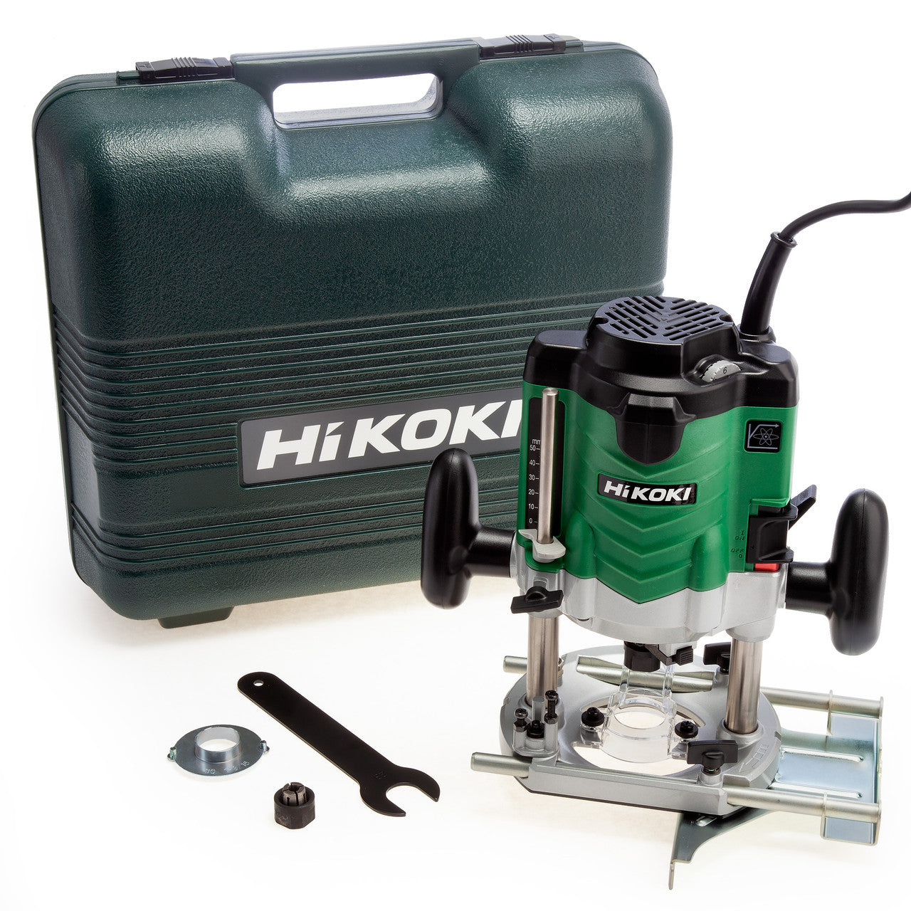 HiKOKI M12VEJ7Z 1/2 inch Variable Speed Plunge Router (110V) – ToolShop Ltd