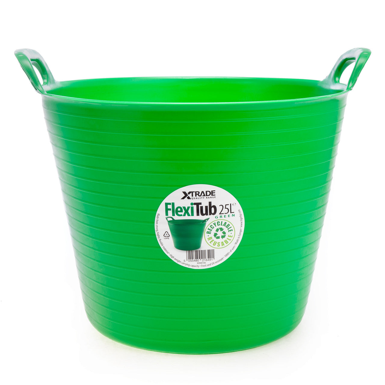 XTrade X0900106 FlexiTub Green 25L – ToolShop Ltd